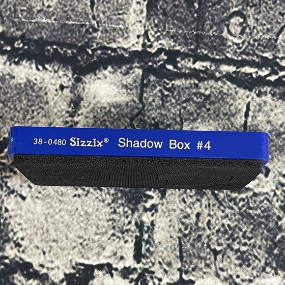 Sizzix | Office | Sizzix Shadow Box 4 Die 38480 Original Medium Blue ...